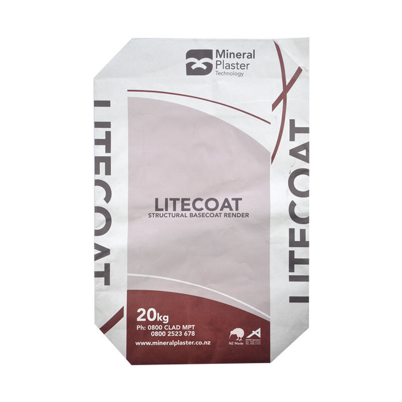 Industrial Pasted Valve Multiwall Paper Bags 20kg Anti - Slip Customized Logo
