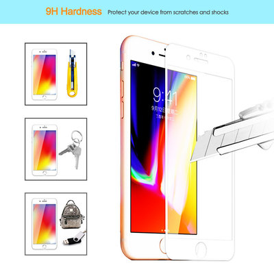 Ultra Anti Fingerprint Edge To Edge Screen Protector Iphone 7 / 8  2.5D / 3D