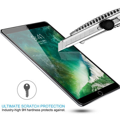 IPad Anti Glare Hardened Glass Screen Protector , 9H Security Screen Protector 
