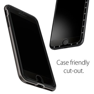 Case Friendly Anti Scratch Smartphone Glass Screen Protector 9H Glass For IPhone 7 8 / Plus