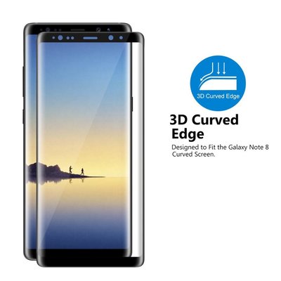 Full Cover Oil Resistant Screen Protector  , Galaxy Note 8 Tempered Glass Screen Protector 