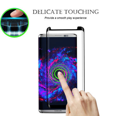 Anti UV / Glare Smartphone Glass Screen Protector Fingerprint Free 99% High Clear