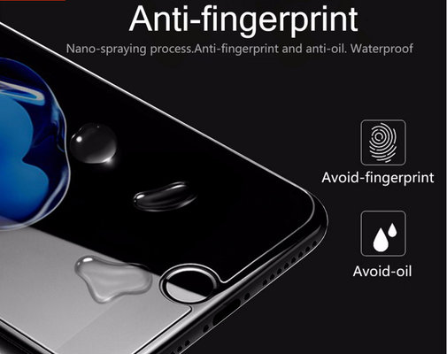 Anti Explosion Tempered Glass Screen Protector 2.5D 99% Transparency For IPhone