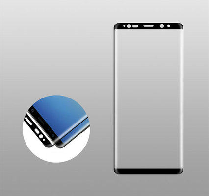 Bubble Free Privacy Glass Screen Protector 3D Rounded Edges For Samsung Galaxy Note 8