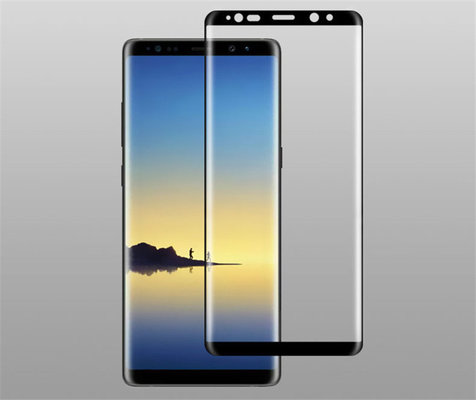 Bubble Free Privacy Glass Screen Protector 3D Rounded Edges For Samsung Galaxy Note 8