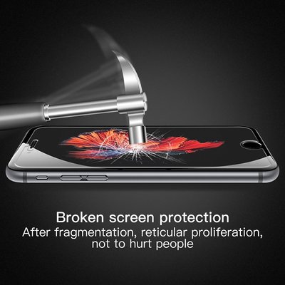 3D Full Cover Tempered Glass Screen Protector , Apple Iphone 7 Screen Protector