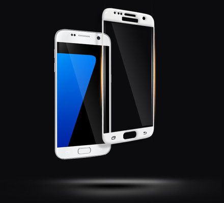 Anti Finger Print Coating Samsung Tempered Glass Screen Protector Edge To Edge Curved