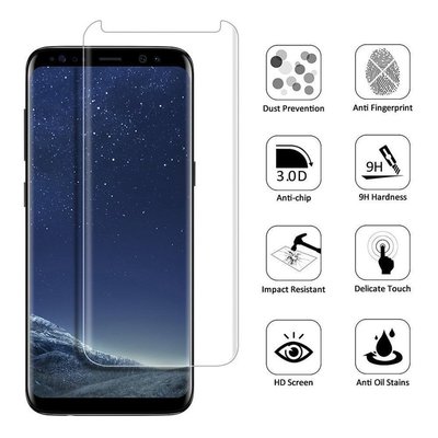 Oil Resistant Samsung Glass Screen Protector , Self Healing Phone Screen Protector 