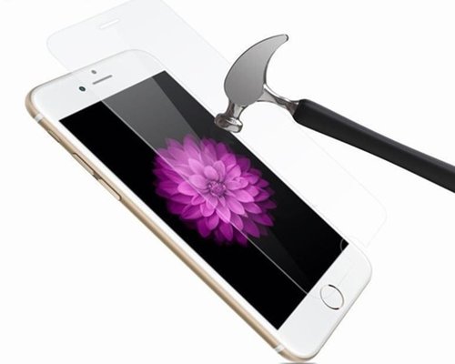 Anti Fingerprint 2.5 D Tempered Glass Screen Protector Waterproof Smooth Touch