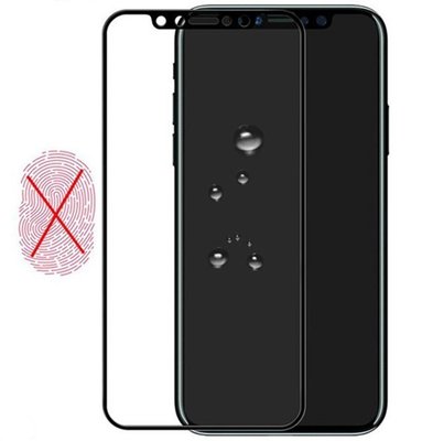 IPhone X 2.5 D Shatterproof Screen Protector , No Bubbles Hard Glass Screen Protector 