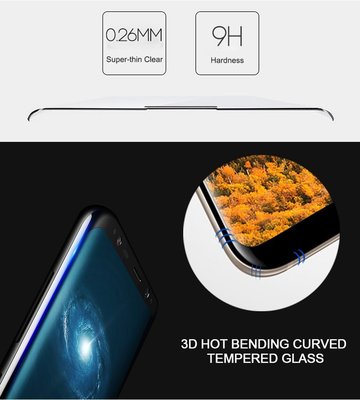 0.33mm Thick 2.5 D Tempered Glass Screen Protector Full Cover Smooth Touch Feeling