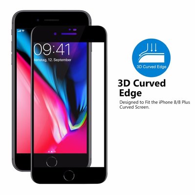 High Clear 3D Curved Edge Tempered Glass Screen Protector Edge To Edge Ultra Thin