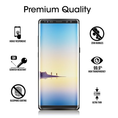 Samsung Galaxy Edge Tempered Glass Screen Protector , Clear Privacy Screen Protector