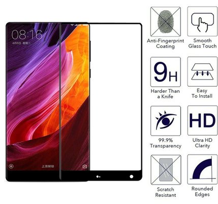 Xiaomi Mix High strength Clear Screen Protector Finger Print Proof Oleophobic / Lyophobic