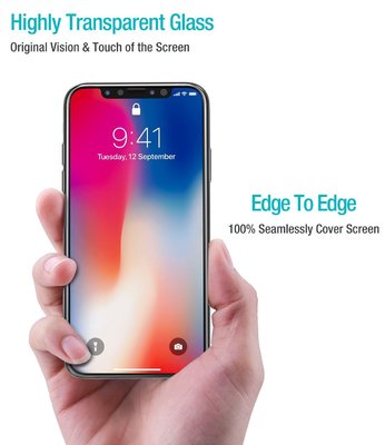 Case Friendly HD Shatterproof Tempered Glass Screen Protector Easy Installation