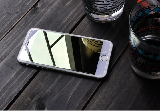 Waterproof Bright Mirror Screen Protector Front /  Back Rounded Edges With 99% HD Clarity