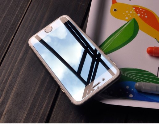 Waterproof Bright Mirror Screen Protector Front /  Back Rounded Edges With 99% HD Clarity