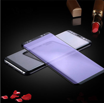 3D Curved Ultra Slim Mirror Screen Protector Anti Blue Film For Samsung Galaxy S8/S8+