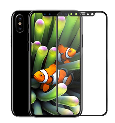 IPhone X 3D Tempered Glass Matte Finish Screen Guard , Edge To Edge Iphone Screen Protector 