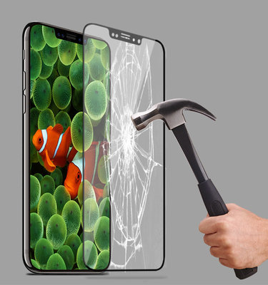 Self Healing Iphone Tempered Glass Phone Protector , Matte Finish Mobile Screen Guard 