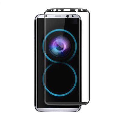 Samsung Galaxy S8 Full Cover Tempered Glass Protector Smooth Touch Anti Scratch