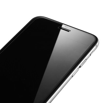 Black Screen Protector Iphone 6 Protective Screen Cover , Iphone 7 Glass Screen Protector