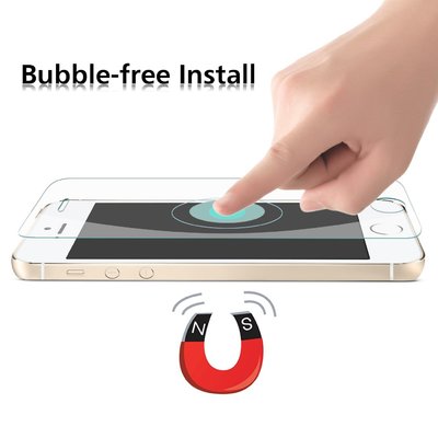9H Hardness IPhone Tempered Glass Screen Protector Anti Scratch HD Retina Clarity