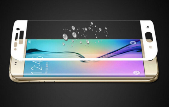 Full 3D Curved Tempered Glass Screen Protector 0.3mm / 0.26mm Thickness Waterproof