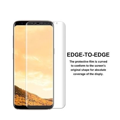 Fingerprint Proof PET Screen Protector 3D HD Full Cover For Samsung Galaxy