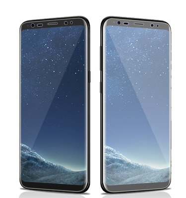 Fingeprint / Shatter Proof PET Screen Protector Oleophobic Coating 2.5D Round Angle