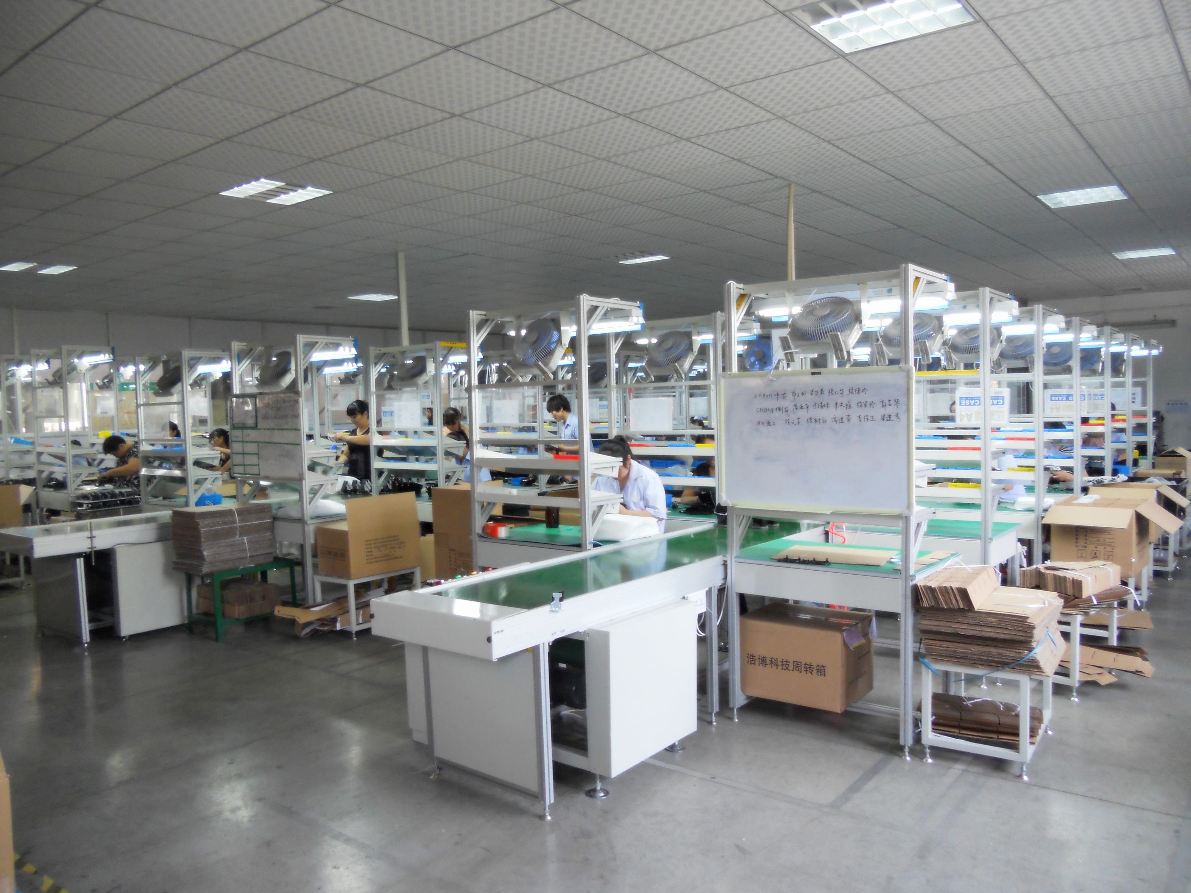 Chuzhou KeTech Mould Co.,Ltd factory production line