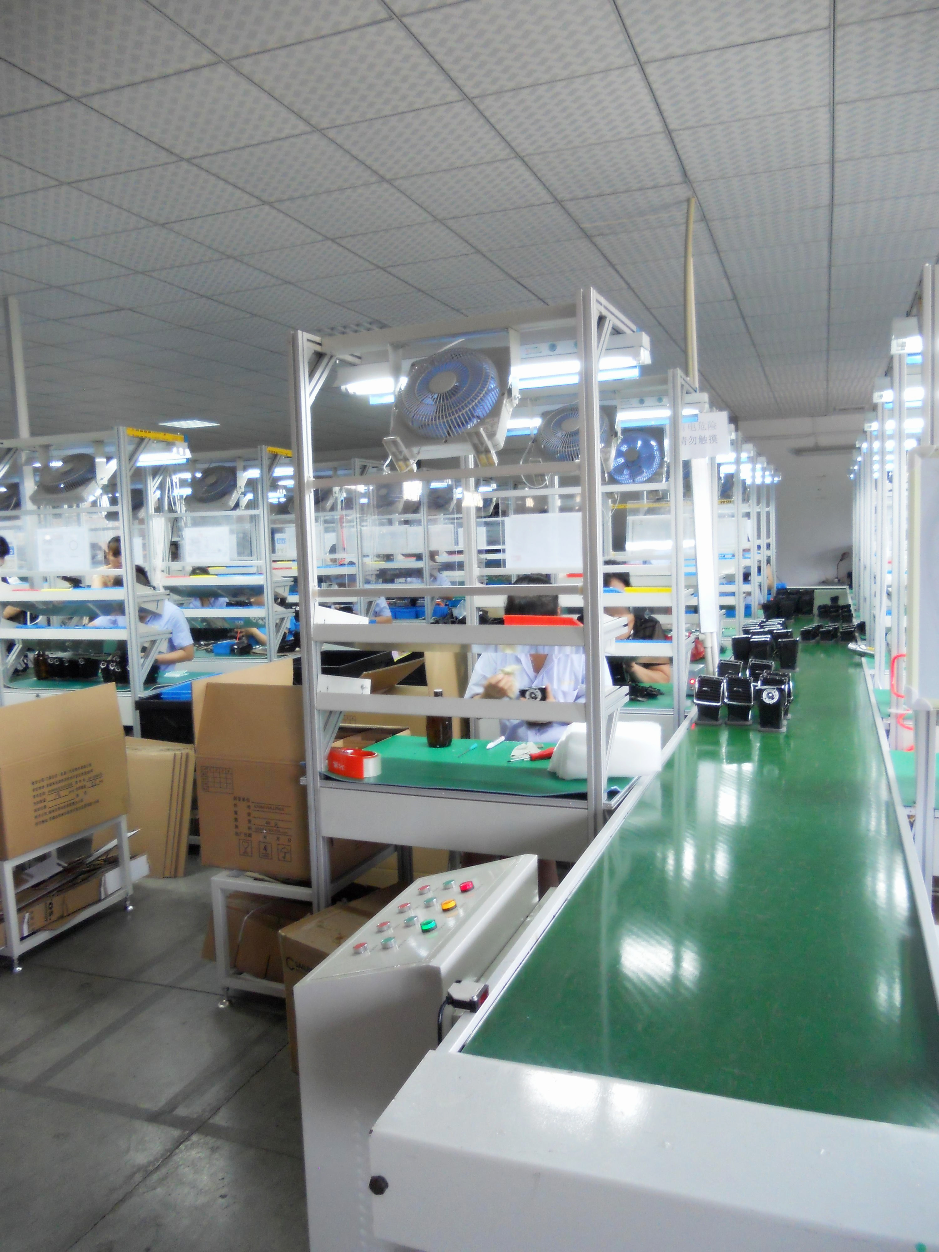 Chuzhou KeTech Mould Co.,Ltd factory production line
