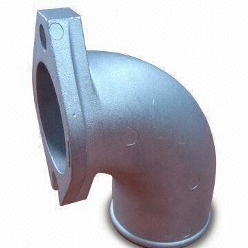ISO9001 Aluminum Die Casting Parts with Elbow Flange to Hose
