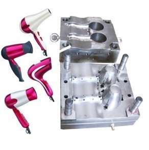 Plastic Precision Injection Mould , Stylish Hair Dryer Blower Moulding