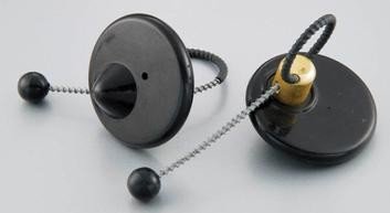 HDPE / PE / PVC EAS Security Tags 8.2MHZ Customized Security Display Hook Lock