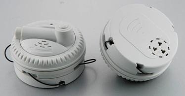 Alarm EAS White RF Hard Tag , 8.2MHZ / 58KHZ Security Hard Tag