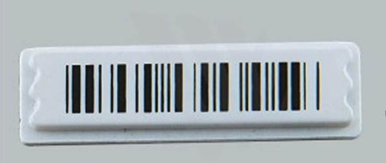 Anti Theft EAS Security Tags , White Soft Tags for Supermarket / Clothing