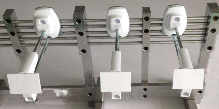 Customized Security Hook Lock White Anti-Theft For Display hard tag