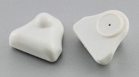 White 8.2MHZ / 58KHZ EAS Security Tags For Supermarket Anti-Theft