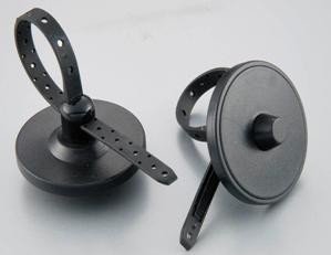 Round 8.2MHZ EAS Security Tags Black for Supermarkets Bottle Tag