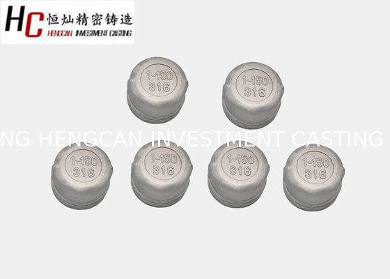 AISI304,316 Cast Low Pressure BSP Female Threaded 1" pipe end round caps