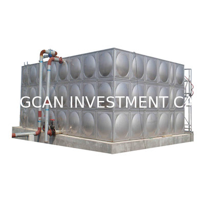 weld or bolted assembled 10000 gallon SS304 water tank for drinking water