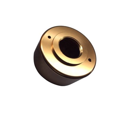 Rapid Prototyping CNC Turned Components Copper Plating Aluminum Components