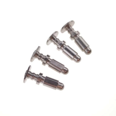 El acero inoxidable de las piezas del alto del polaco que trabaja a máquina torno del CNC fija la sujeción del metal de 10 milímetros