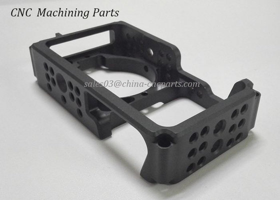 China Black 5 Axis Cnc Machine Aluminum 6061 Anodized For Customized Electronic Part distributor