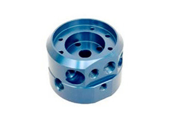 China Blue Anodizing 5 Axis CNC Milling  Electronic Parts with SGS Approved distributor