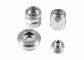 China Stainless Steel CNC Thread Cutting Parts Nut / Bolt / Screw for milling distributor
