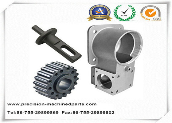 China Auto Part Stainless Steel Casting For Mast Clamp Silver / Black OEM distributor