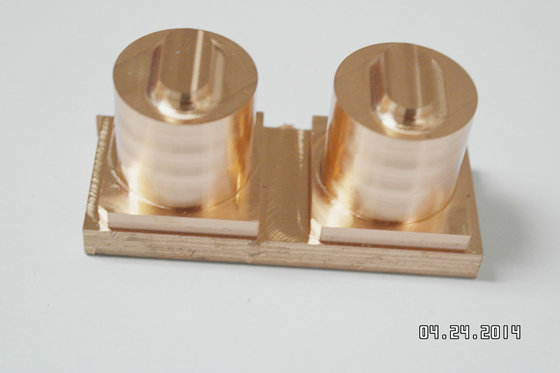 cheap  Copper / Brass CNC Milling And Turning Services with Anodizing / Polished Finish