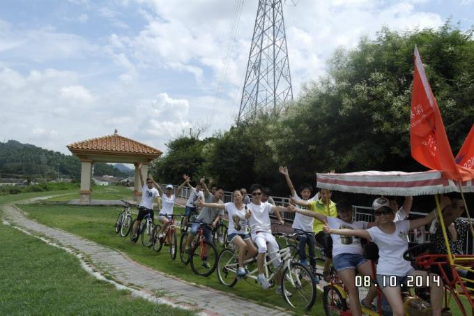 HongshengJi Active Team took part in Cycling Travel in August